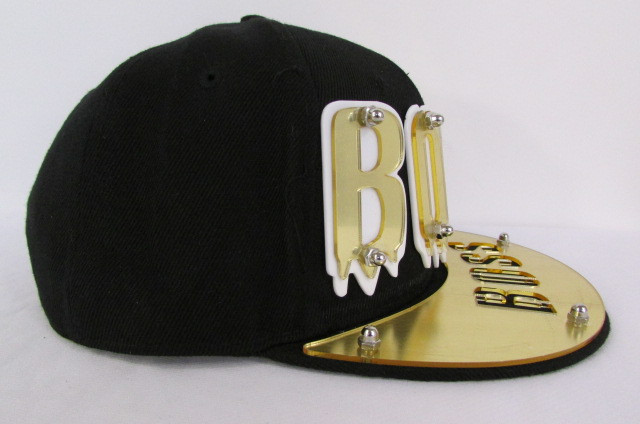 Women Men Baseball Cap Fashion Hat Gold BOSS Brown LEOPARD MUSTACHE Hip ...