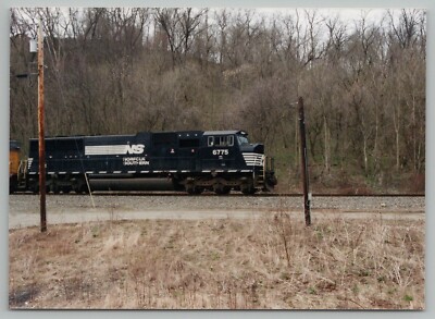 Railroad Photo - Norfolk Southern #6775 SD60M Locomotive 1990s Freight ...