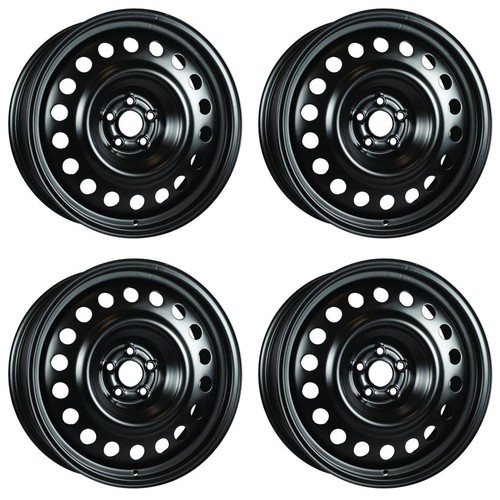 Set of 4 Black 18in Steel Wheel Rims for Toyota Corolla, RTX X48500 ...