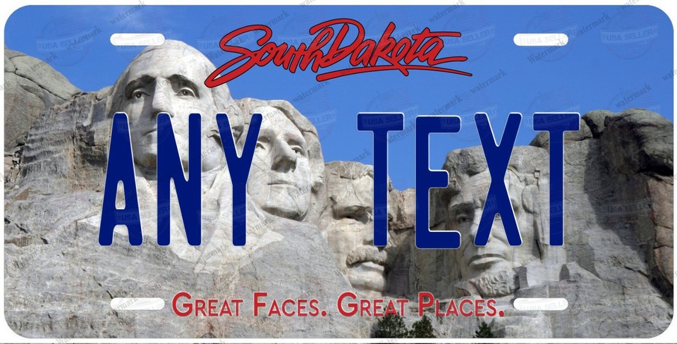 Vintage State License Metal Plate Tag Customized Auto Car Bicycle RV ...