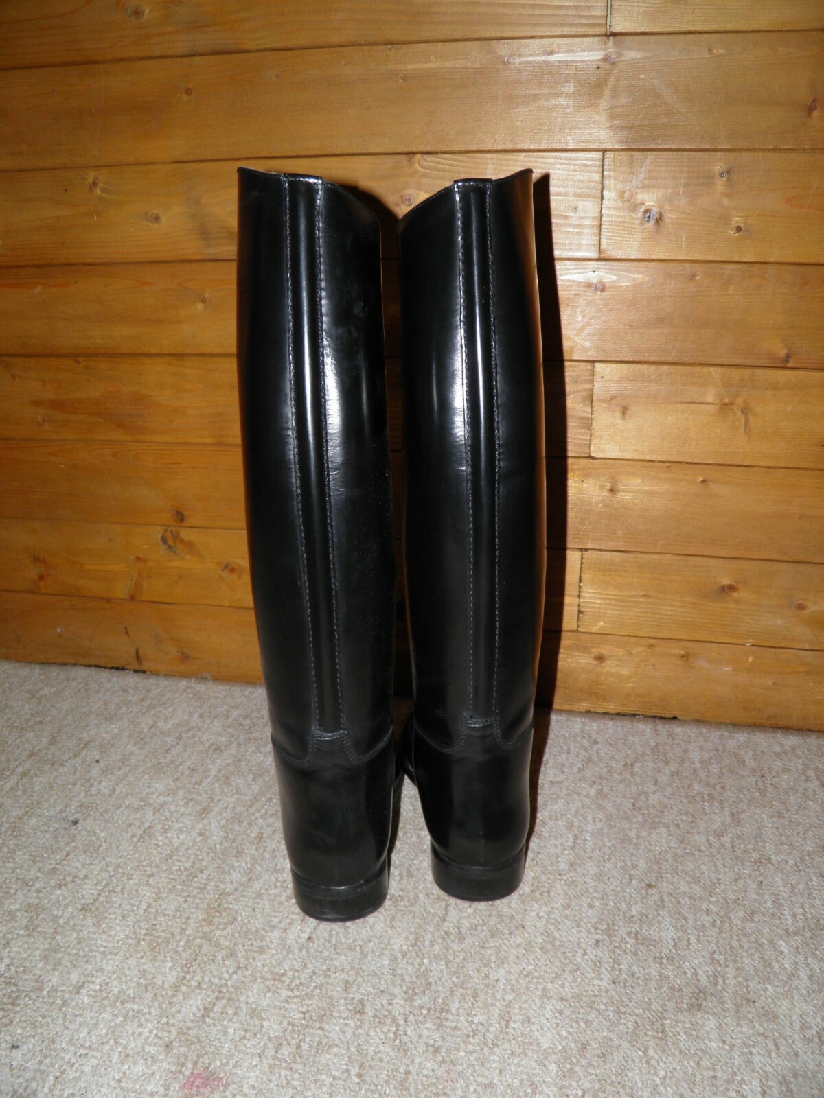Loveson York Wide Fit Pull On Leather Black Riding Boots UK 6, UK 6.5 ...