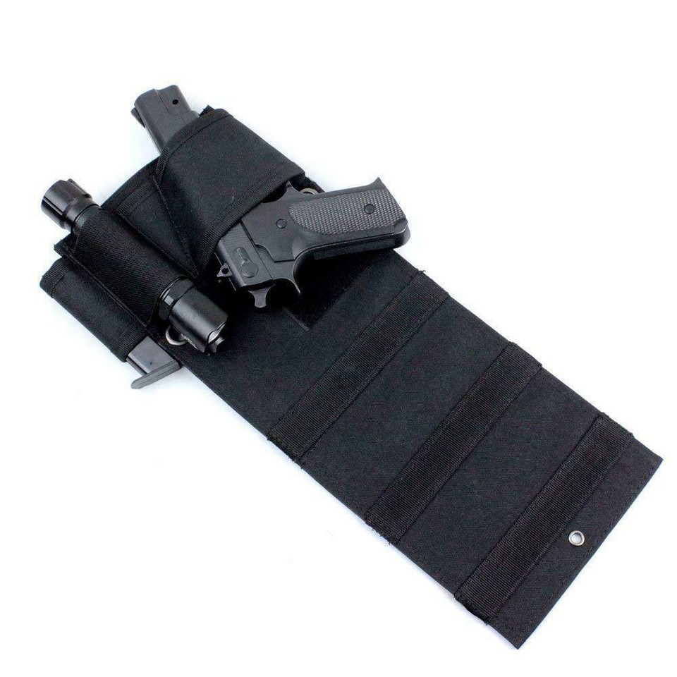 Under Car Bed Besides Seat Mattress Gun Holster with Magazine Pouch ...