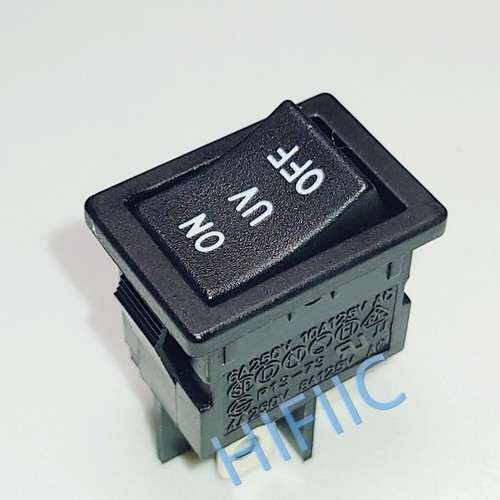 1PCS SCI R13-73 Rocker Switch 4 Pins 3 Positions 6A 250VAC 10A 125VAC ...