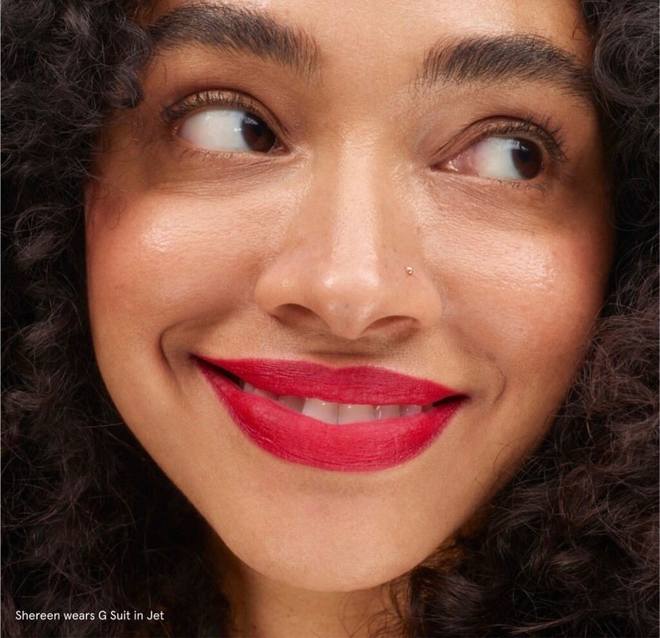 GLOSSIER G Suit Soft Touch Lip Crème - 6ml – Jet (Red) Lipstick | eBay ...