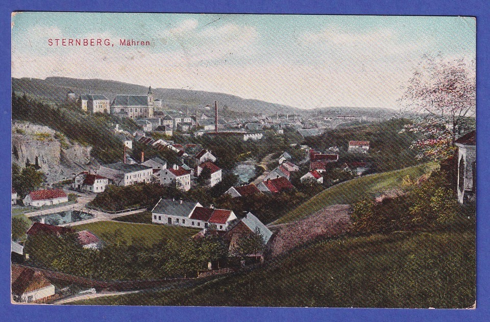 Austria 1911 Postcard Sternberg in Moravia run to TSINANFU China | eBay