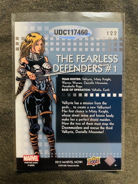 Marvel Fearless Defenders #1 Marvel Now! Signature in Gold by Cullen ...