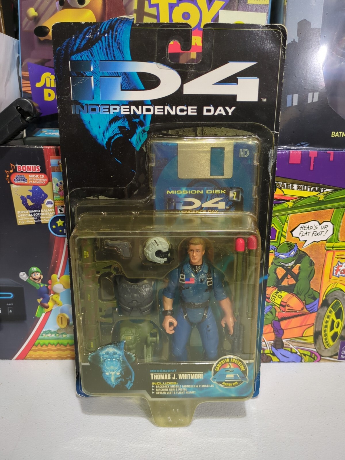 Trendmasters Id4 Independence Day President Thomas J Whitmore Figure ...