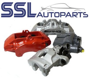 Mini Cooper S R56 06-10 RED Pair Front Brake Calipers ( RECON SERVICE ...