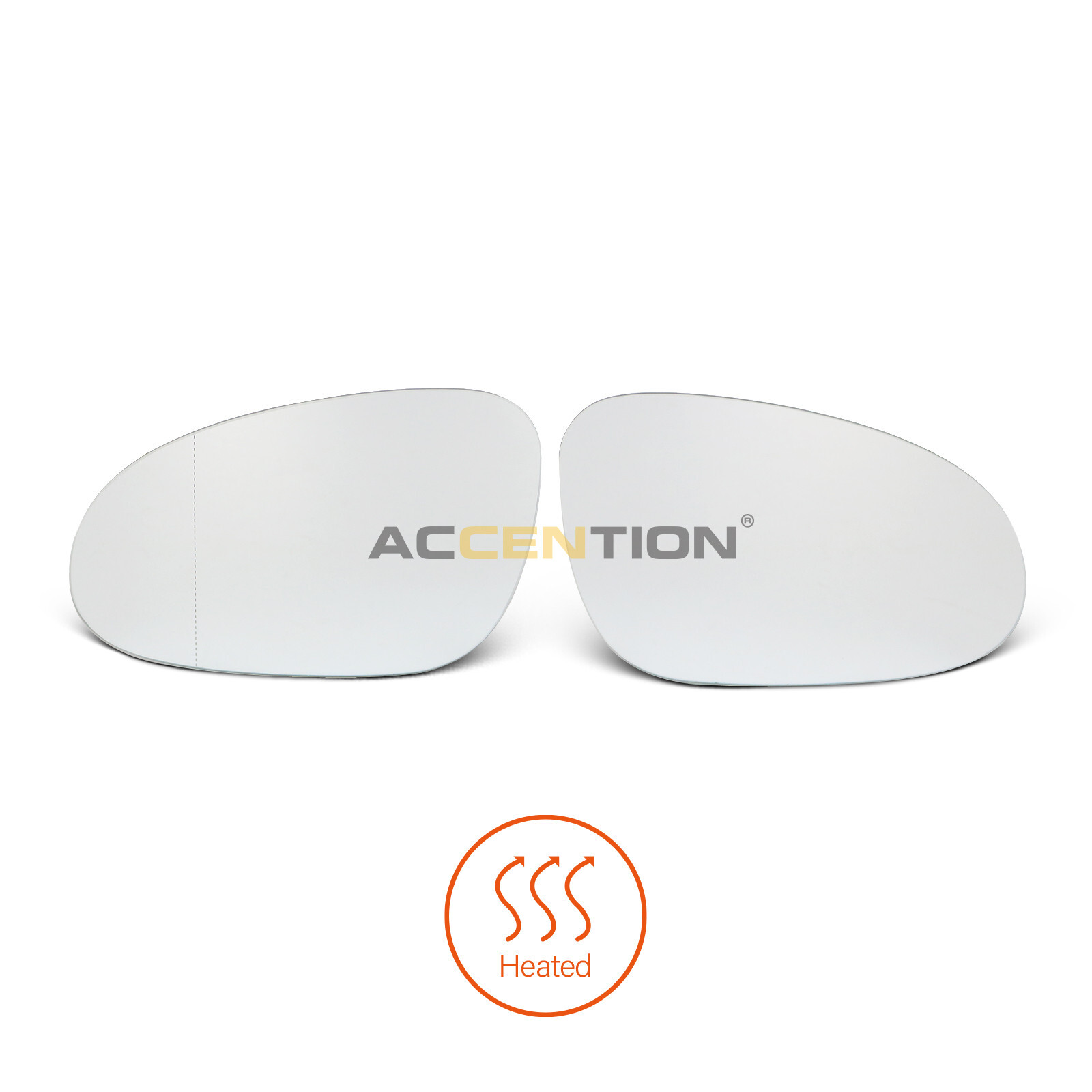 For VW Passat B6 2006-2011 Jetta5 MK5 2005-2009 Mirror Glass 3C0857521 ...