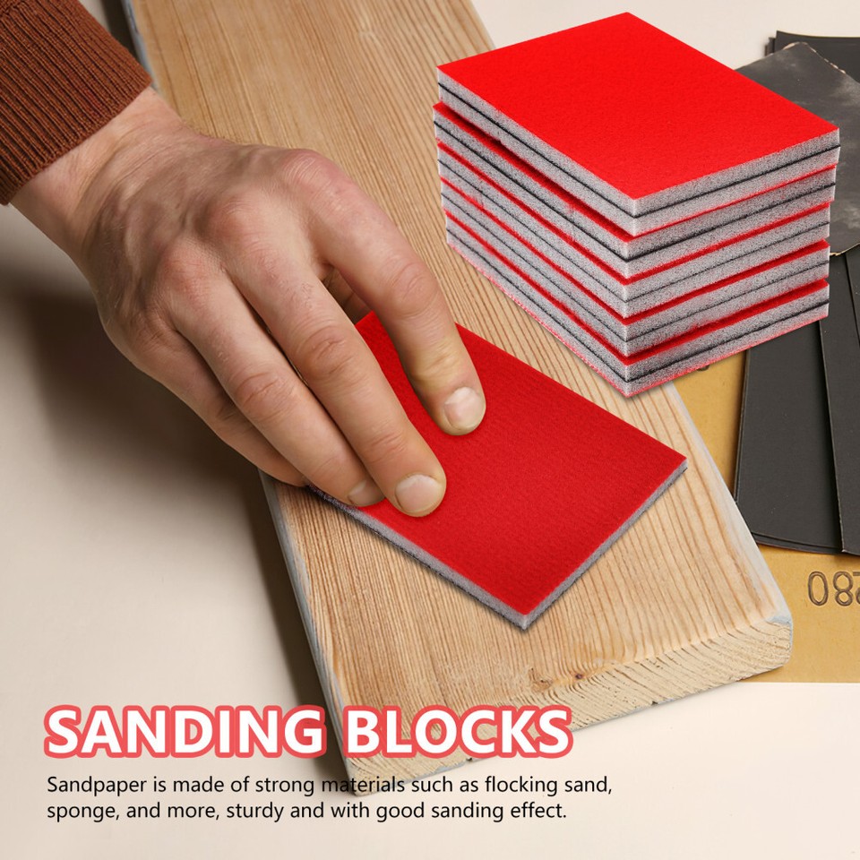 20 Pcs Automotive Sandpaper Kit For Body Car Sanding Pad Flocking | eBay UK