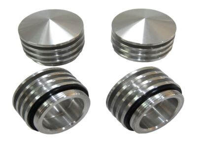 Triumph 6T Pre Unit Rocker Box Caps Billet Alloy | eBay UK