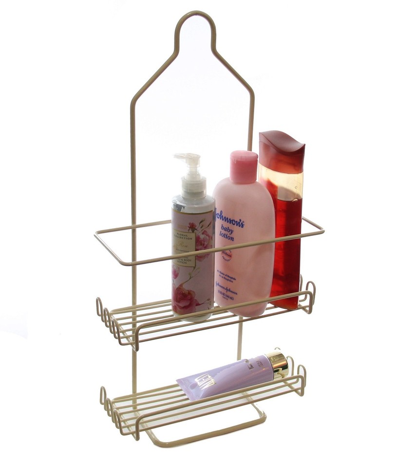 Ybm Home Two Tier Deluxe Shower Caddy Rack with Shelves | eBay