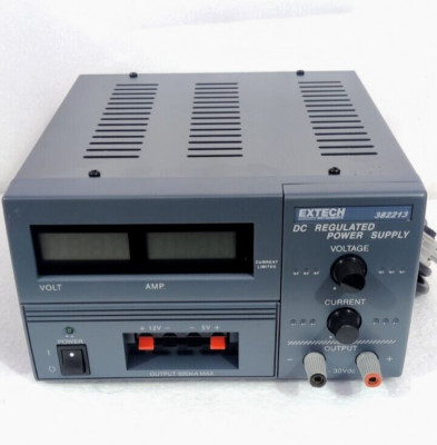 Extech 382213 DC Regulated Power Supply | eBay