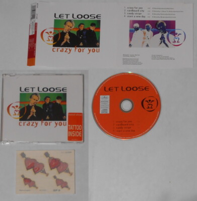 Let Loose - Crazy For You ep - U.K. cd with tattoo | eBay