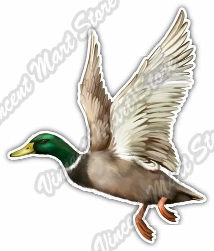 Duck Flying Decals