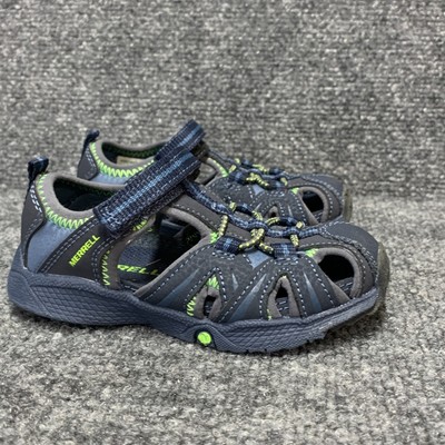 Merrell Sandals Youth Toddler Boys 8W Blue Hydro H2O Hiker Hiking ...