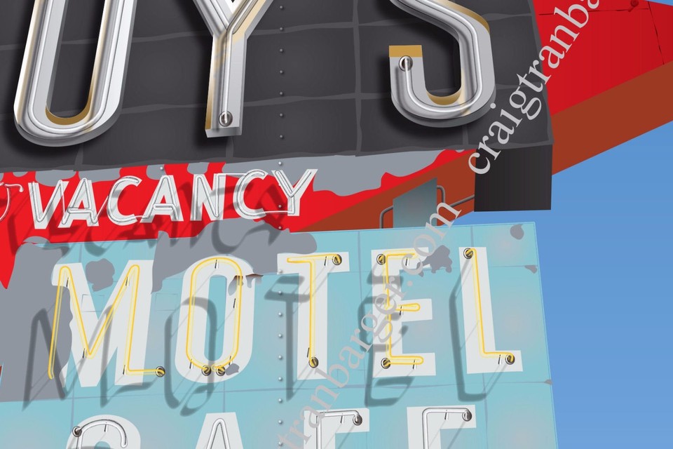 Neon Sign,Neon,sign,art,Amboy,Route 66,Travel,roadside,nostalgia,Motel ...