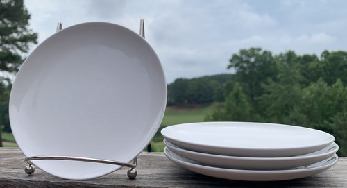 Set of 4 Vintage Franciscan Whitestone Ware Cloud Nine 6" Dessert ...