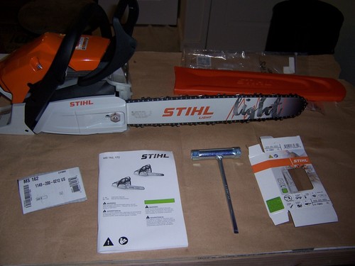 Stihl Ms 162 Chainsaw with extras and new from the factory | eBay