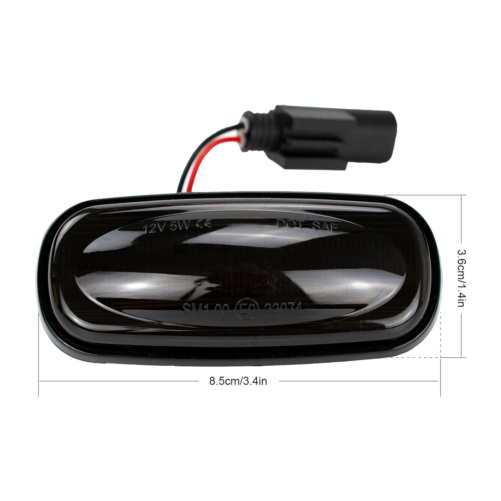 2X LED Dynamic Side Repeater Indicator Light For Land Rover Discovery ...