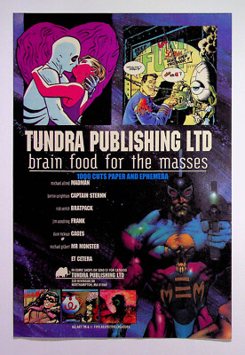 Madman Captain Stern Mr. Monster Tundra Comics 1992 Print Magazine Ad ...
