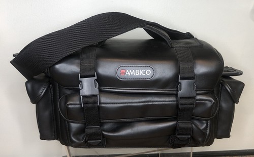 VTG Ambico Black Padded Large Camera/Camcorder Shoulder Bag | eBay
