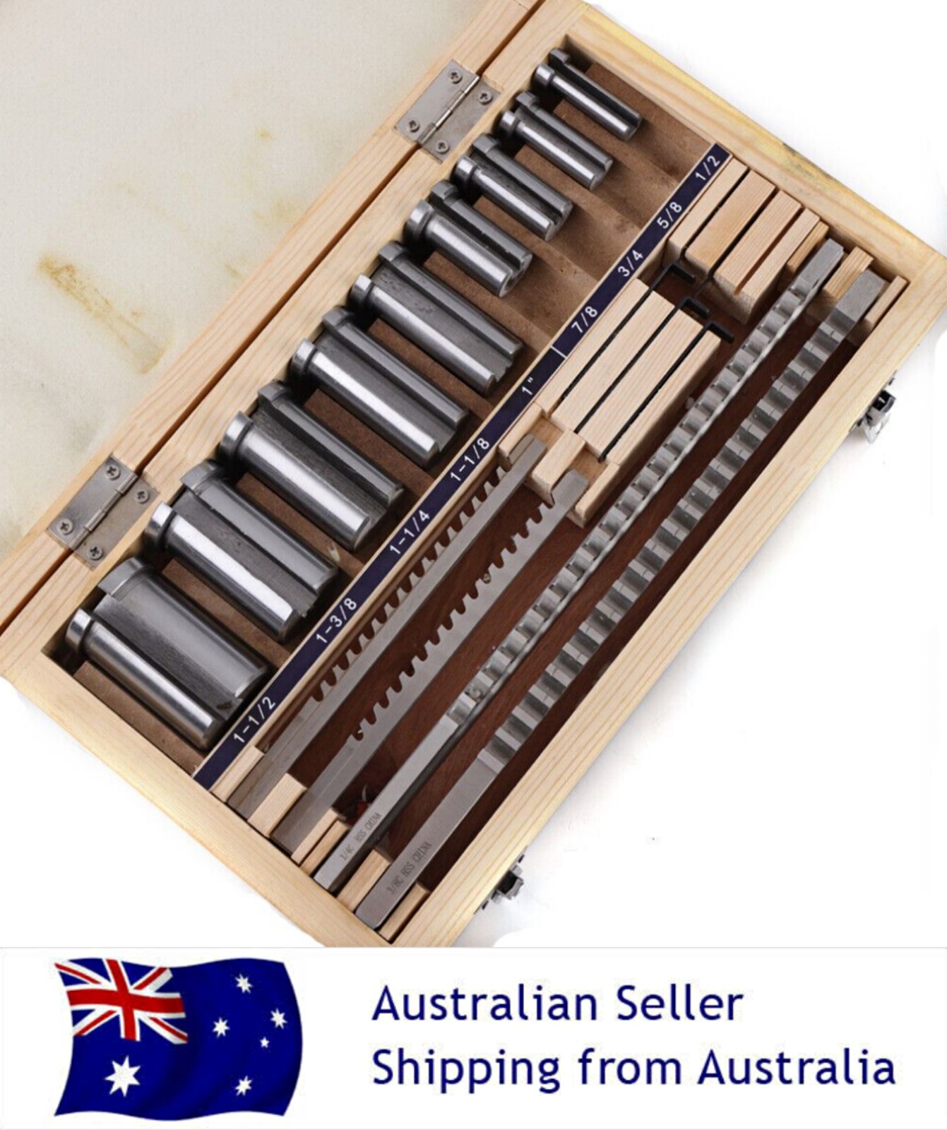 18 PIECE HSS KEYWAY IMPERIAL BROACH SET CNC METAL CUTTING | eBay Australia