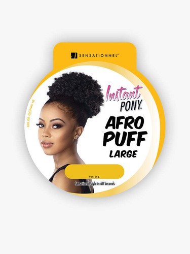 Sensationnel Instant Pony Afro Puff | eBay