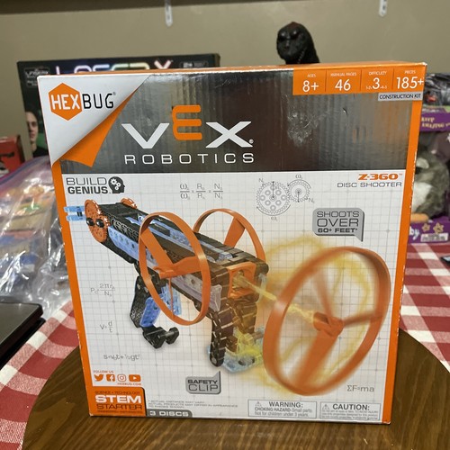 Hexbug VEX Robotics Z-360 Disc Shooter 185+ Pieces Stem Starter ...
