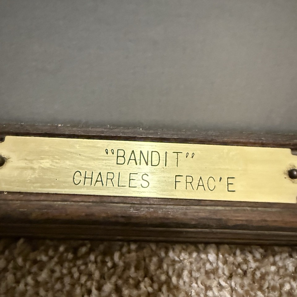 Charles Frace Ltd Edition "Bandit" Signed Numbered Framed w/ COA | eBay