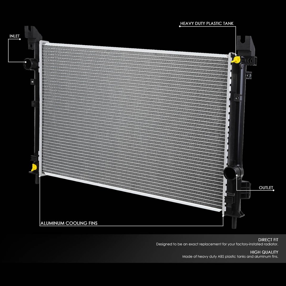 {DPI 2702}OE Style Aluminum Core High Flow Radiator for Chrysler ...