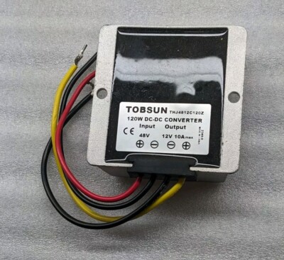 TOBSUN THJ4812C120Z 120W DC-DC Converter 48V 12V Golf cart Voltage Regulator | eBay