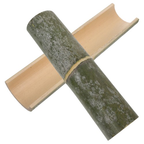 2 Pcs Bamboo Water Pipe Diy Fountain Accessories Fountains Outdoor ...