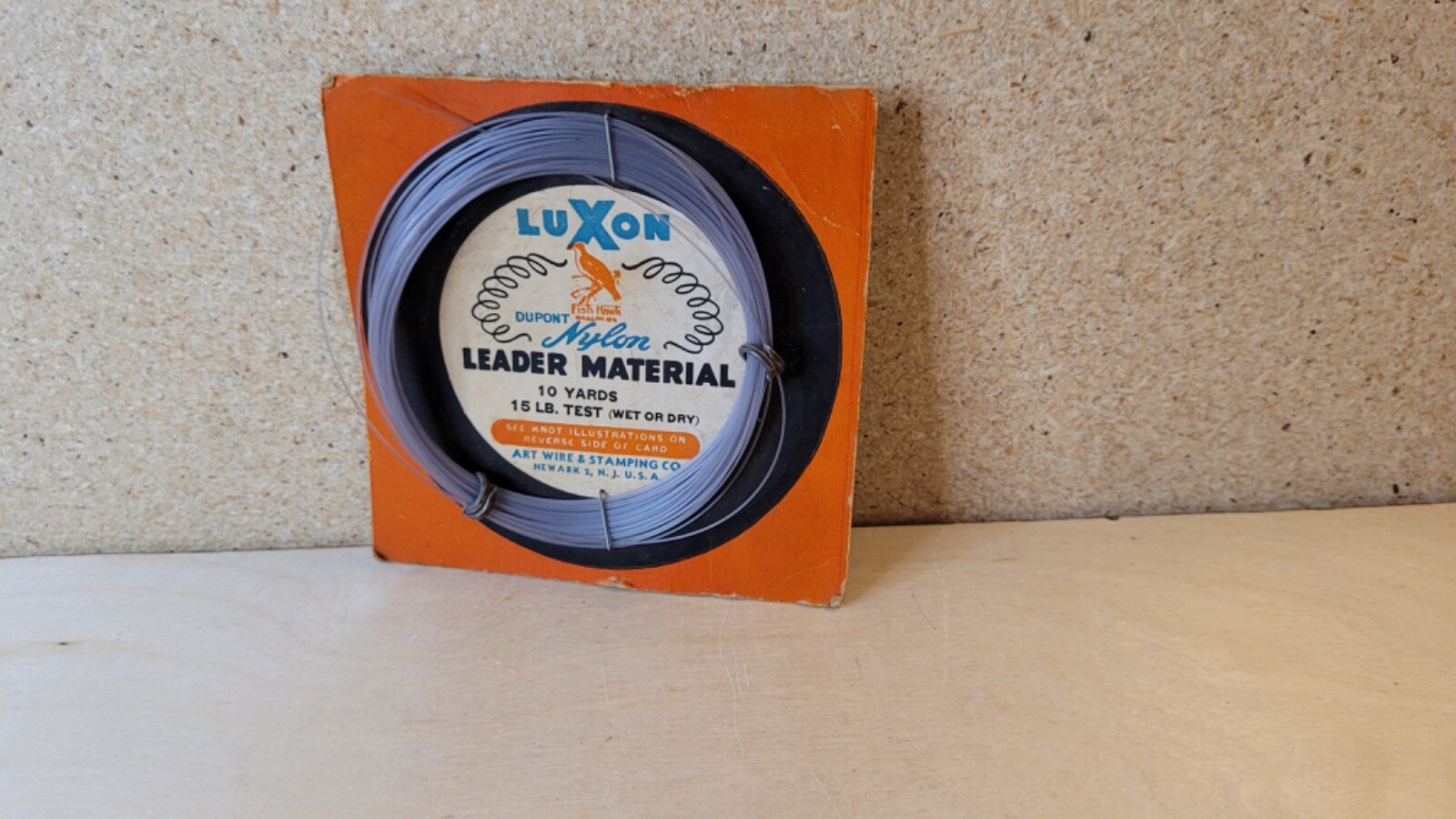 Vintge Luxon Nylon Leader Material Fishing Line 10 Yds. N.O.S. O.P. | eBay