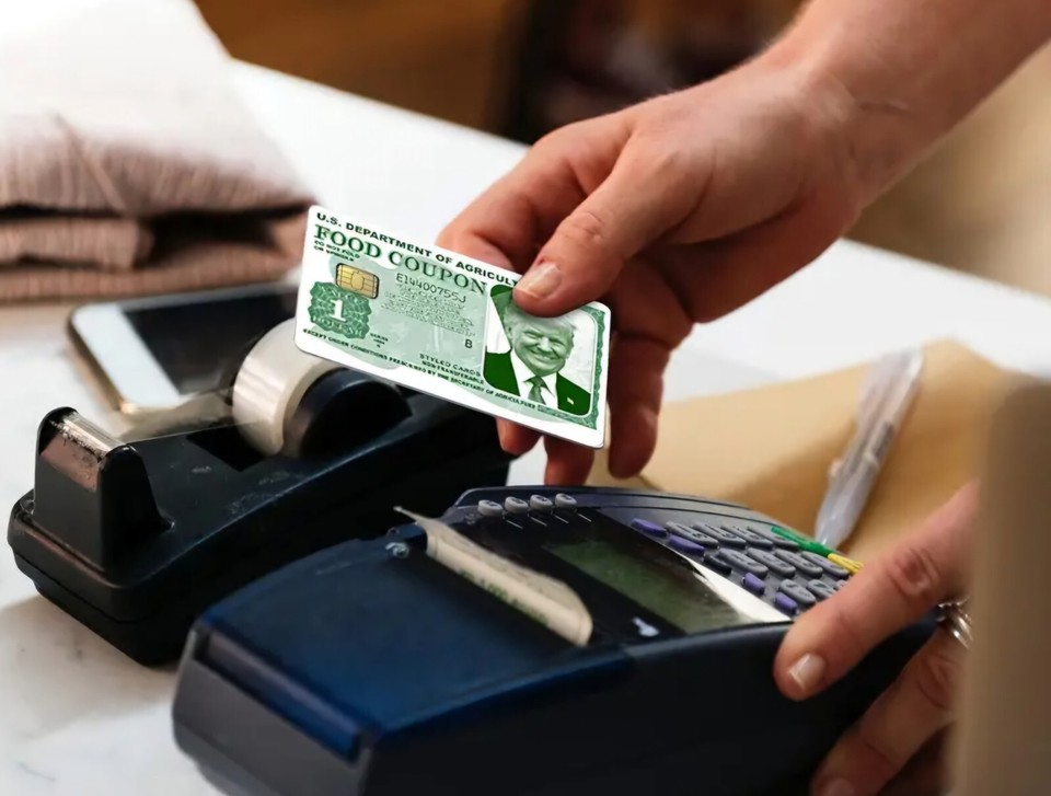 FUNNY Donald Trump Food Stamp Themed Credit/Debit Card Sticker/Skin | eBay