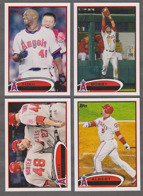 1980 to 2024 Topps LOS ANGELES ANGELS Team Sets -- Pick Your Team and ...