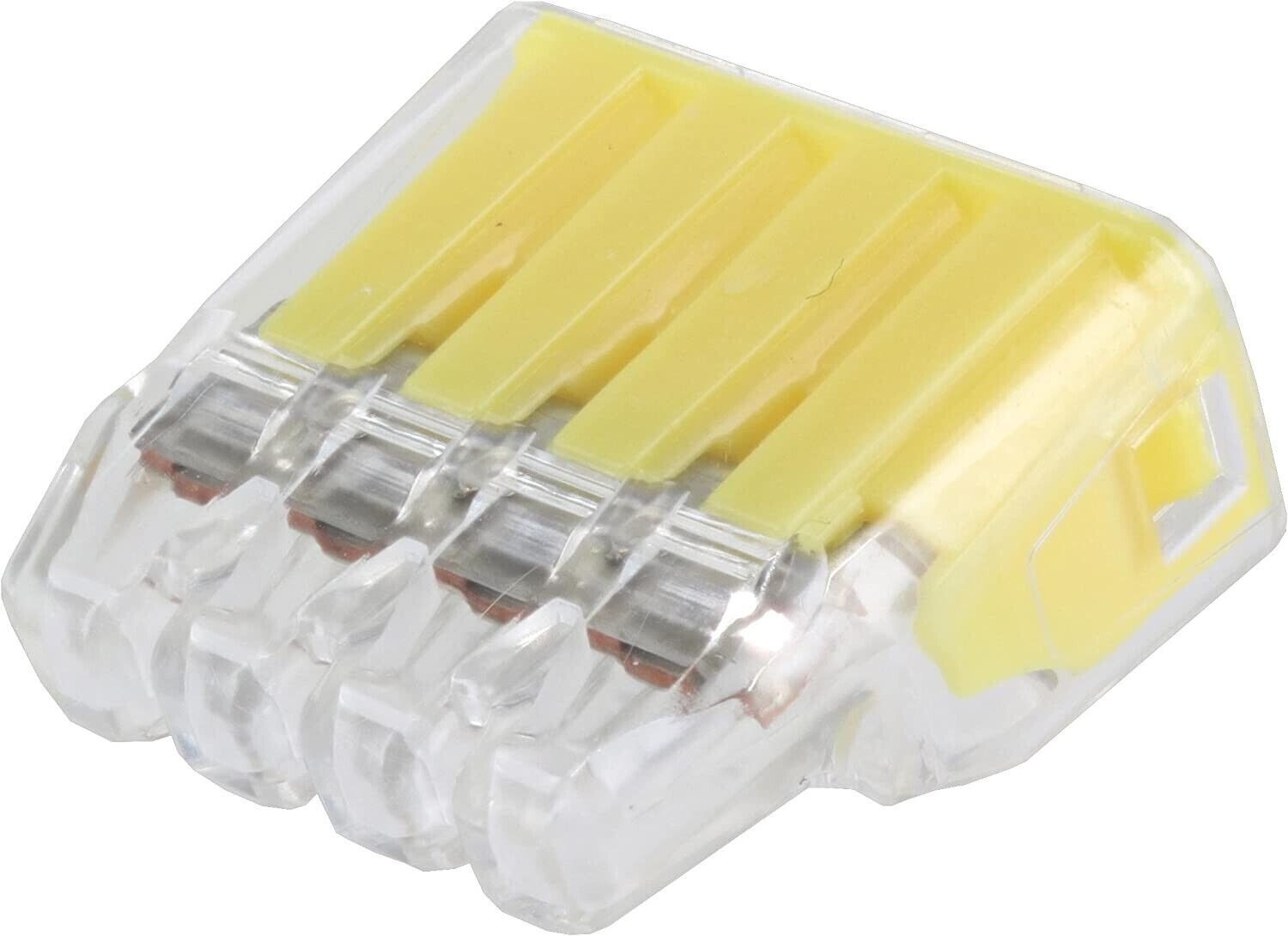 25 X Ideal Push In Wire Connectors 4 Way Electrical Wire Cable ...