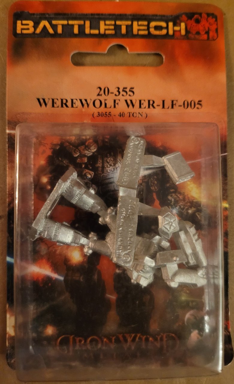 BattleTech 20-355 WereWolf Wer-LF-005 (*See Per Order Flat Rate ...