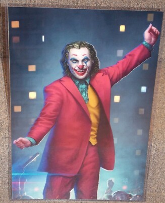 The Joker Jacqueline Phoenix Glossy Art Print 11 x 17 In Hard Plastic ...