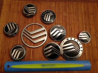 VINTAGE Mercury Emblem Logo Badge Lot | eBay