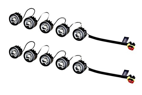 HELLA DRL Daytime Running Light Set 12V/24V 2PT010458-711 | eBay