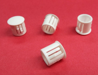 x20 1/2" HEYCO HOLE CAP WHITE PLASTIC NYLON PLUG DOME COVER THICK DPT ...