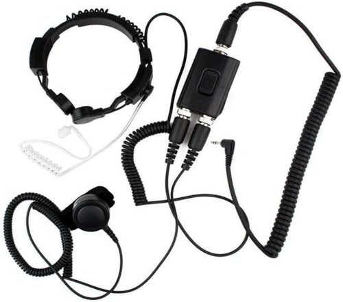 2.5mm FBI Heavy Duty Tactical Military Throat MIC for Motorola ...