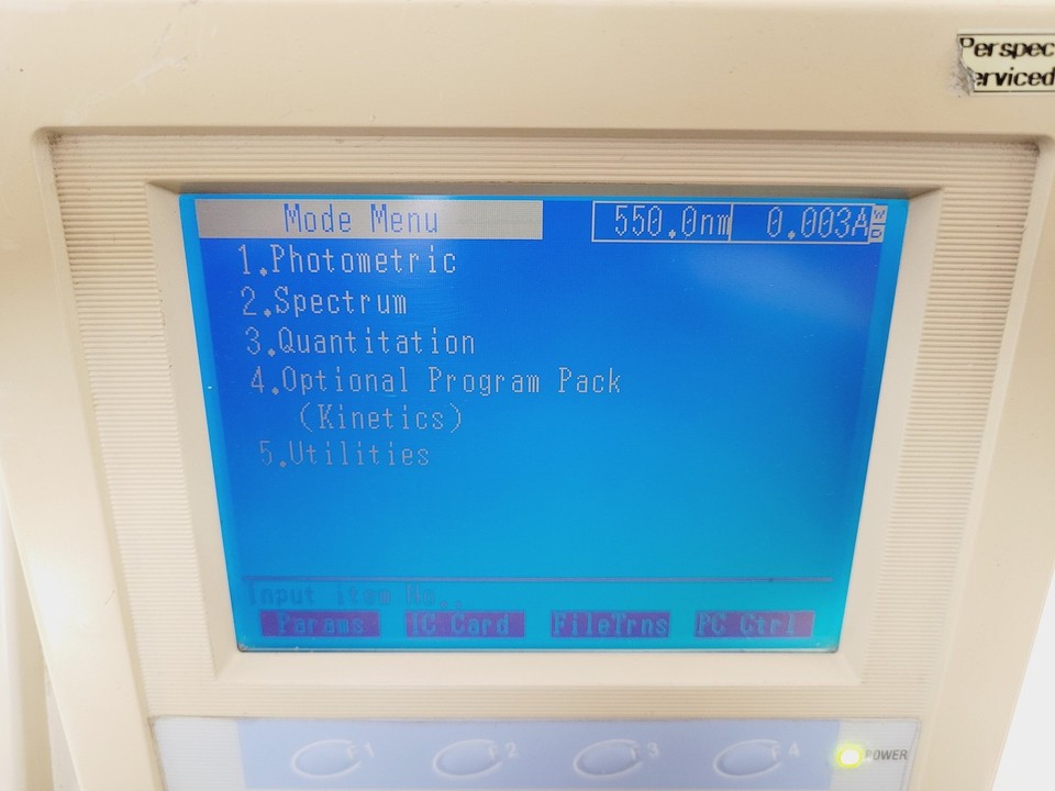 Shimadzu UV mini 1240 UV-VIS Spectrophotometer W/ Epson LX-300+ Printer ...