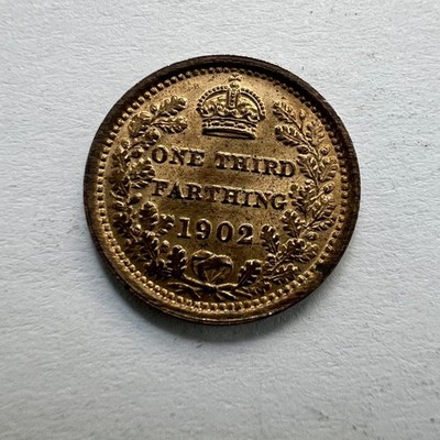 United Kingdom | One Third 1/3 Farthing Coin Edward VII 1902 | eBay UK