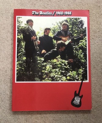 The Beatles 1962-1966 Music Guitar TAB Notation Book | eBay UK