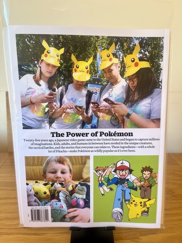 25 YEARS OF POKEMON TIME MAGAZINE SPECIAL EDITION CHARIZARD BLASTOISE ...