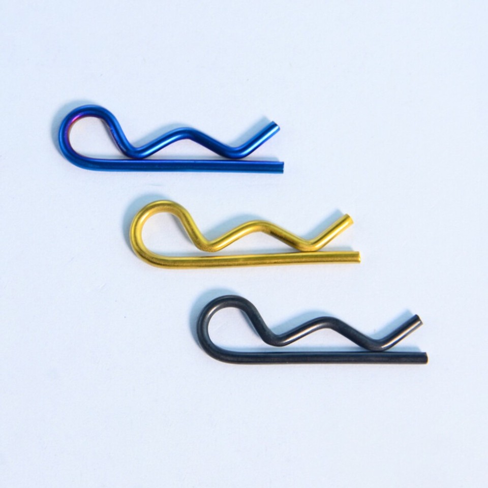 Titanium R Clips Retaining Pins Split Pins Cotter Pin for Clevis Pin 1 ...