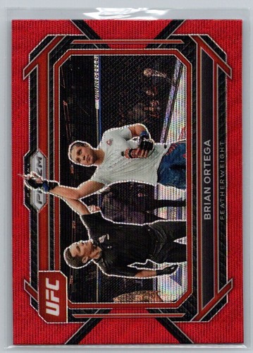 2023 Prizm UFC #48 BRIAN ORTEGA Ruby Wave Prizm | eBay