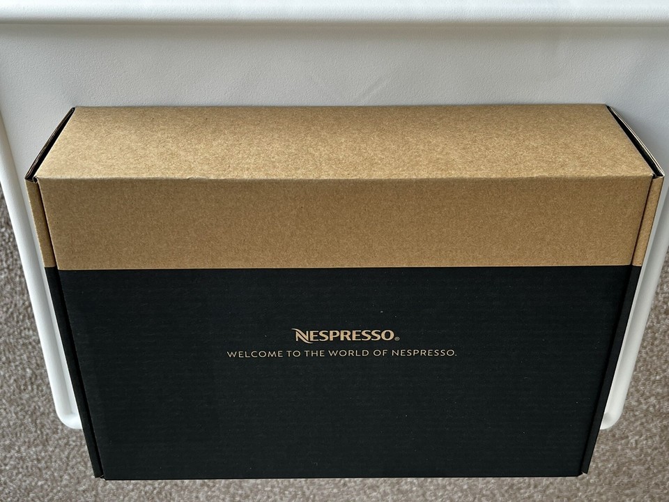 nespresso Welcome Kit With Cups And Vertuo Coffee Pods And Coasters | eBay